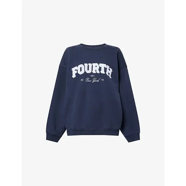 4TH & RECKLESS Relaxed Cotton-jersey Sweatshirt