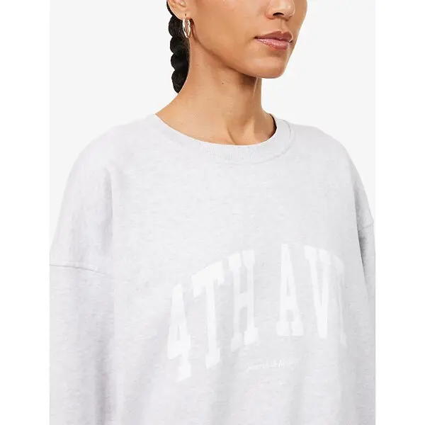 4TH & RECKLESS Oversized Cotton-jersey Sweatshirt