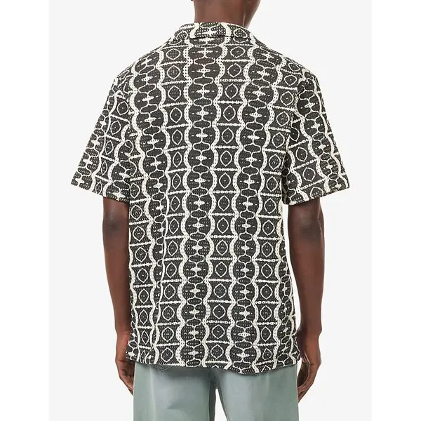 Oas Hypnotise Cuba Cotton-crochet Shirt