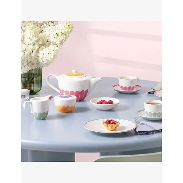 VILLEROY & BOCH Fleur Porcelain Milk Jug 9cm