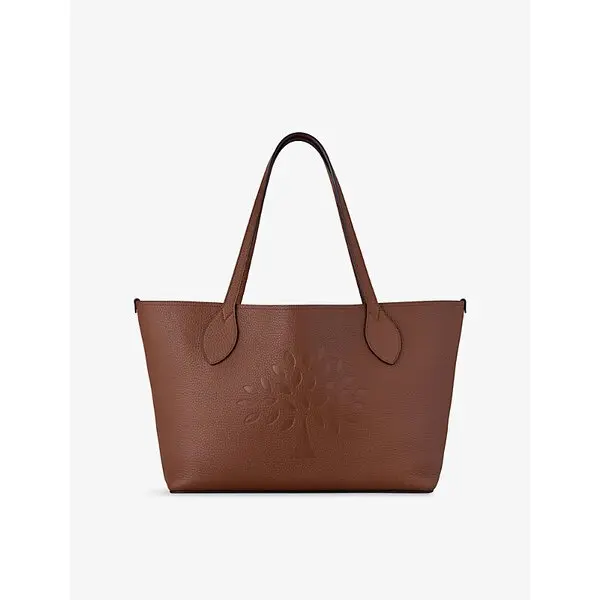 Mulberry Small Tree Leather Tote Bag - Bright Oak