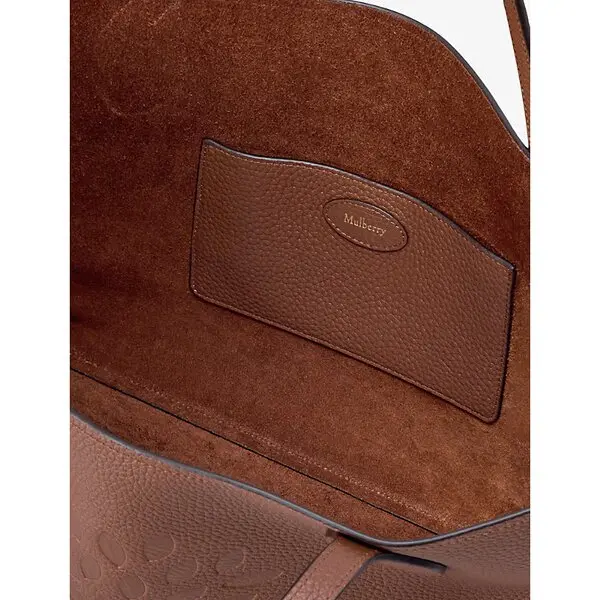 Mulberry Small Tree Leather Tote Bag - Bright Oak