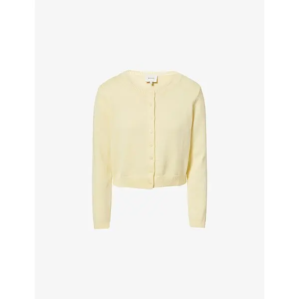 REFORMATION Clara Cotton Knitted Cardigan