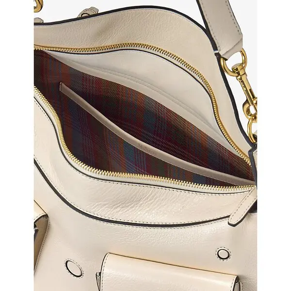 Mulberry Roxanne Leather Shoulder Bag - Eggshell