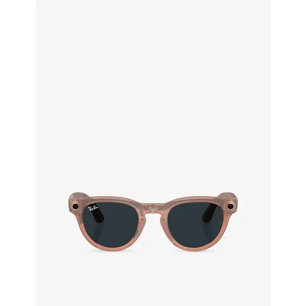 Ray-ban Phantos Frame Meta Ai Glasses - Pink