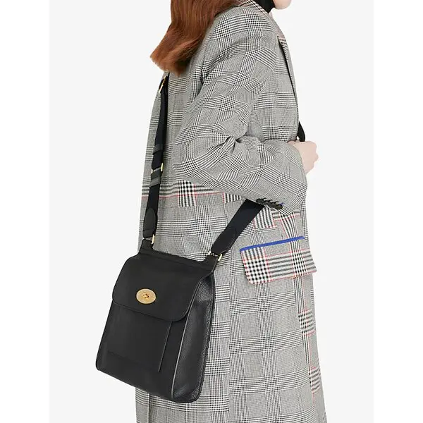 Mulberry Small Grained Leather Cross-body Bag - Black