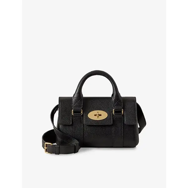 Mulberry Bayswater Mini Leather Top-handle Bag - Black