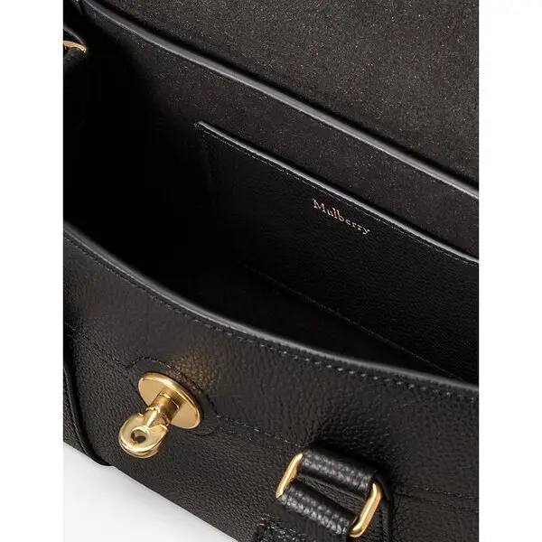 Mulberry Bayswater Mini Leather Top-handle Bag - Black