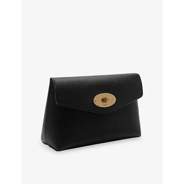 Mulberry Darley Leather Cosmetic Pouch - Black