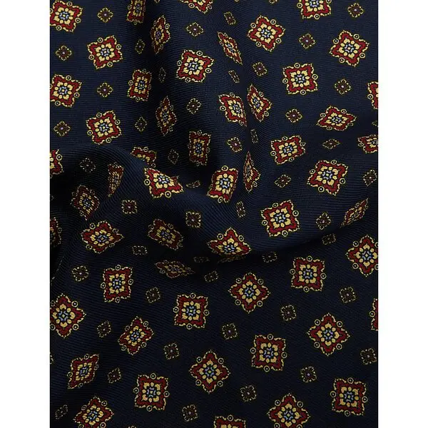 Dunhill Scatter Medal Silk Pocket Square