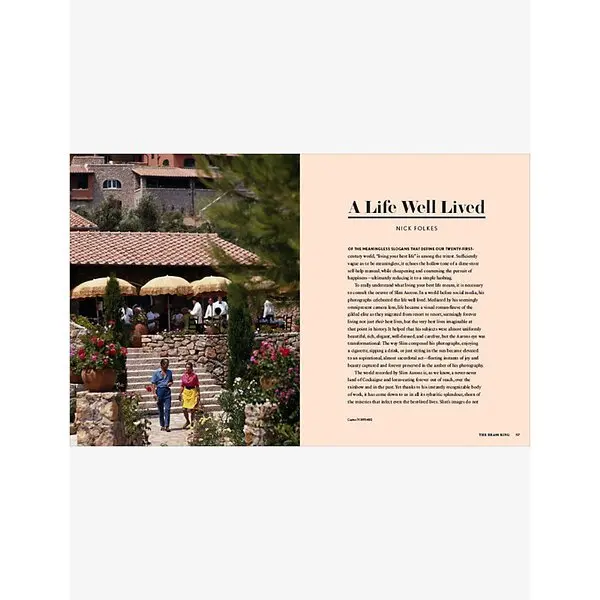 HARRY N. ABRAMS BV Slim Aarons Hardback Coffee Table Book