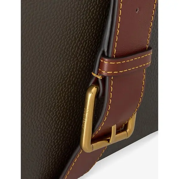 Mulberry Grained-leather Messenger Bag - Mole-cognac