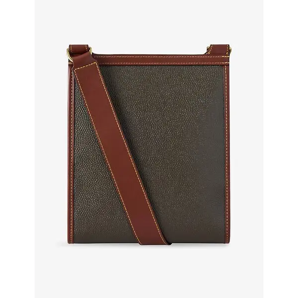 Mulberry Grained-leather Messenger Bag - Mole-cognac