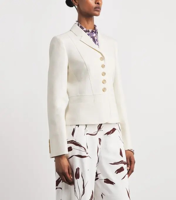 ME+EM Fitted Cropped Jacket