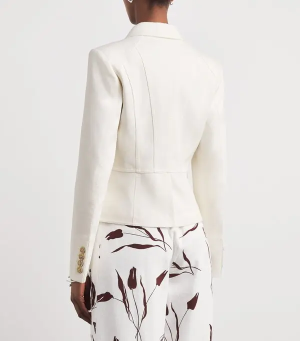 ME+EM Fitted Cropped Jacket