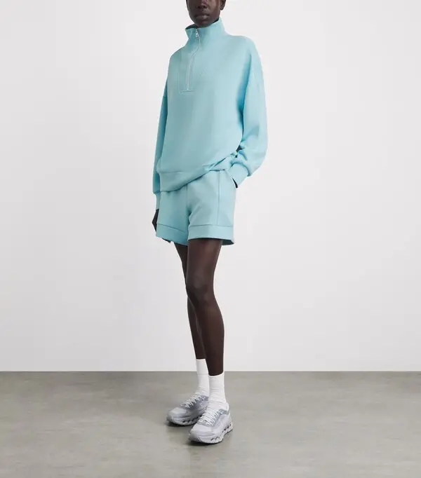 Varley Doublesoft Hawley Half-zip Sweatshirt - Blue