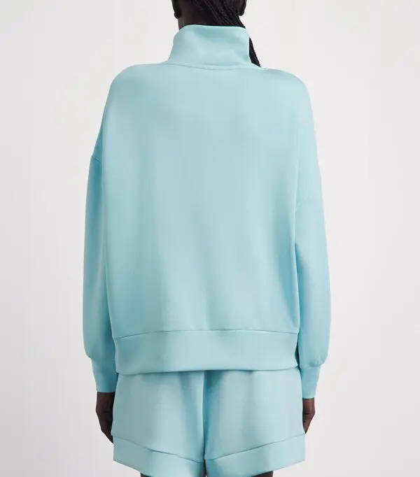 Varley Doublesoft Hawley Half-zip Sweatshirt - Blue