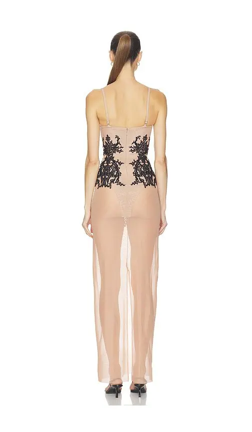 HAELO Wing Lace Corset Dress