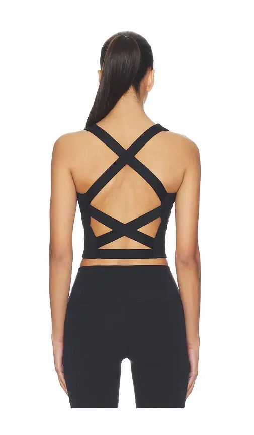 GOLD HINGE Criss Cross Back Tank Top