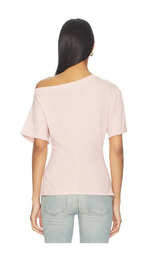 EB DENIM Elena Off The Shoulder Top - Pink