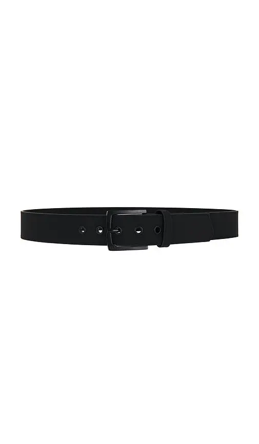 Travis Mathew Stretch Weave Belt With -tone Buckle - Black