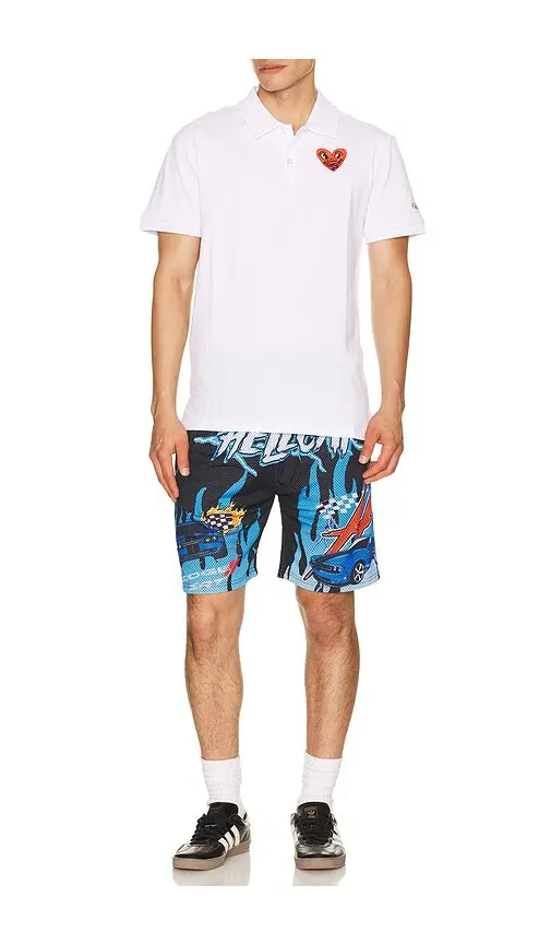 REASON Keith Haring Heart Polo In . Also
