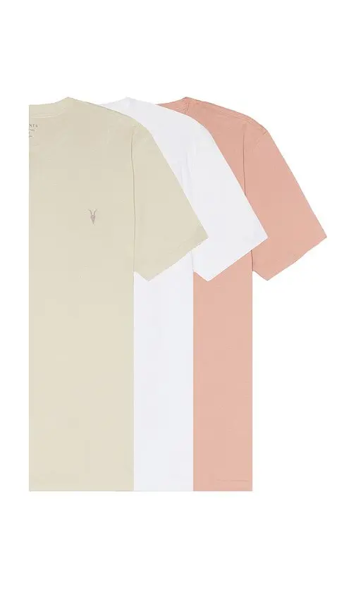 ALLSAINTS Tonic Crew Tee 3 Pack In . Also - Pink