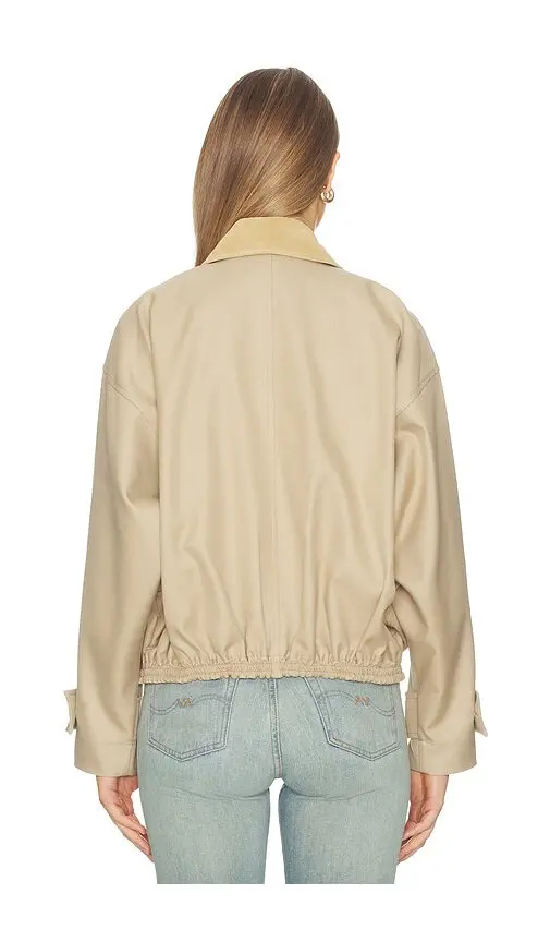 RÓHE Suede Collar Blouson Jacket