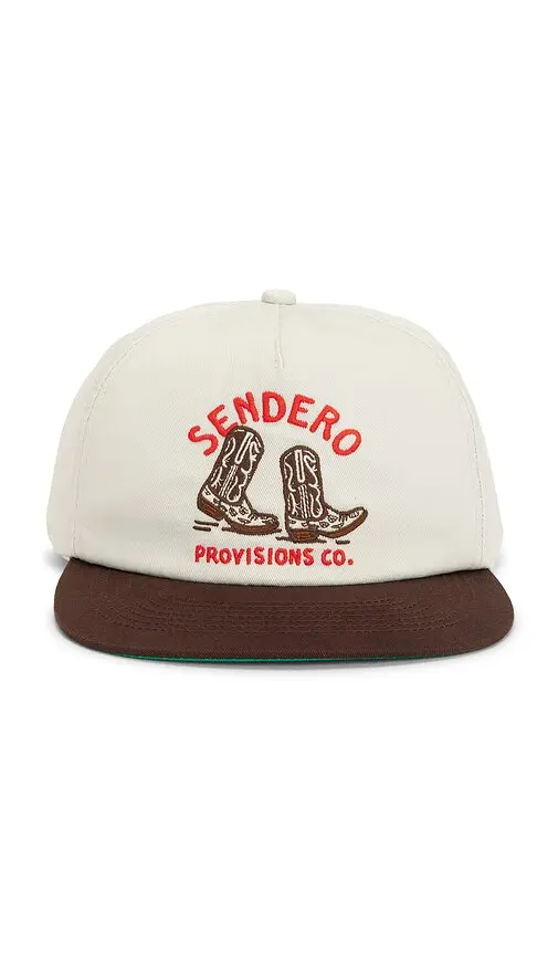 SENDERO PROVISIONS CO. High Stepper Panel Hat - Cream