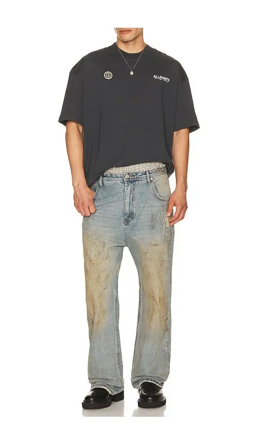 ALLSAINTS Emblem Crew Tee In . Also