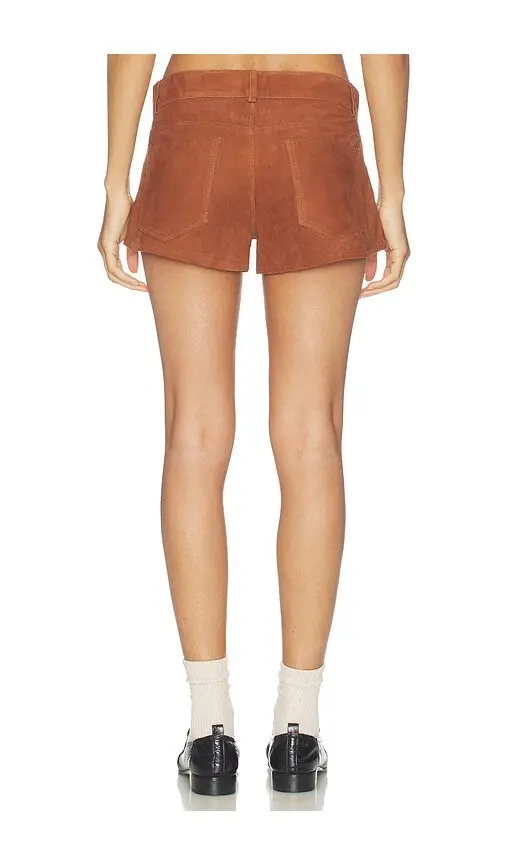 EB DENIM Portman Low Rise Short - Cognac