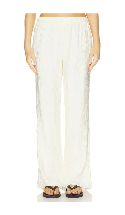 ANINE BING Aden Pant - Cream