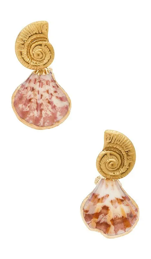 AMBER SCEATS Byford Earrings - Gold