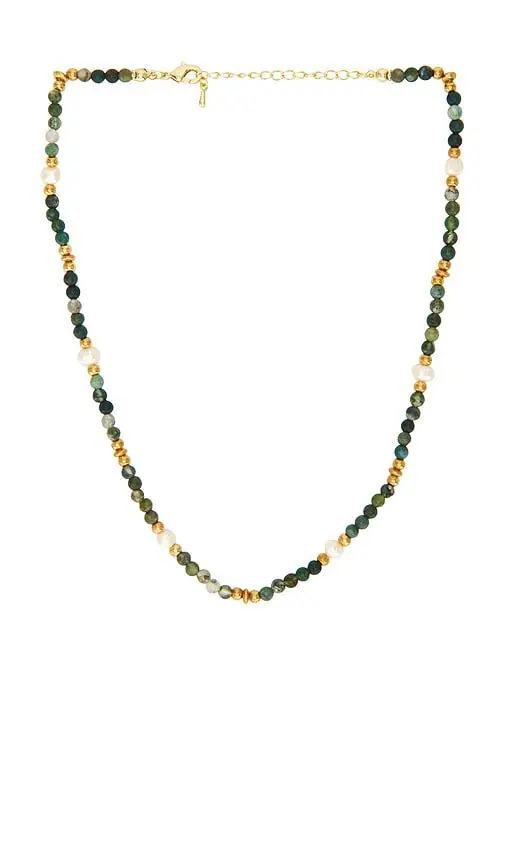 AMBER SCEATS Vadisi Necklace - Green