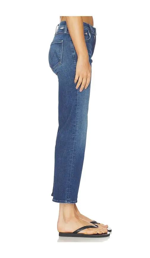 MOTHER The Mid Rise Rambler Zip Ankle Jeans