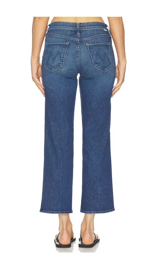 MOTHER The Mid Rise Rambler Zip Ankle Jeans
