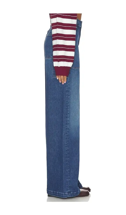 MOTHER The Chisel Sneak Jeans - Blue