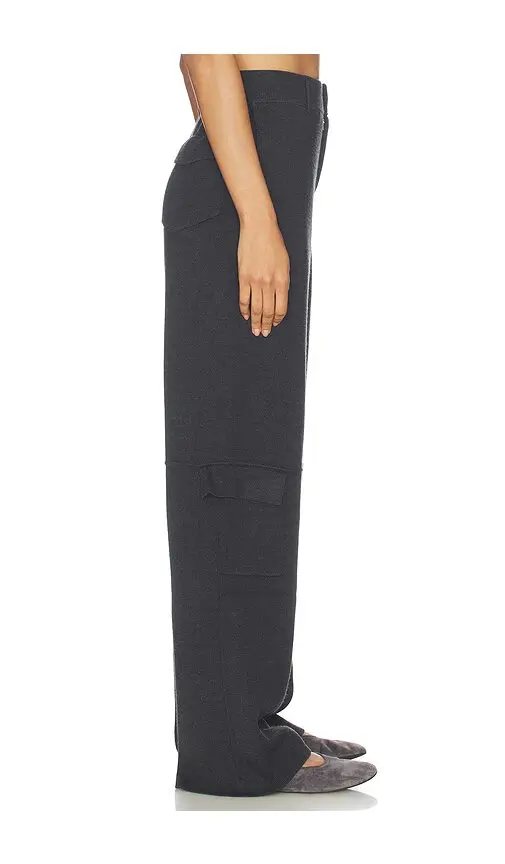 AYA MUSE Knit Cargo Trousers