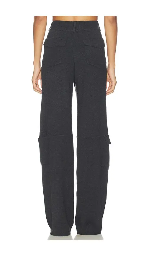 AYA MUSE Knit Cargo Trousers