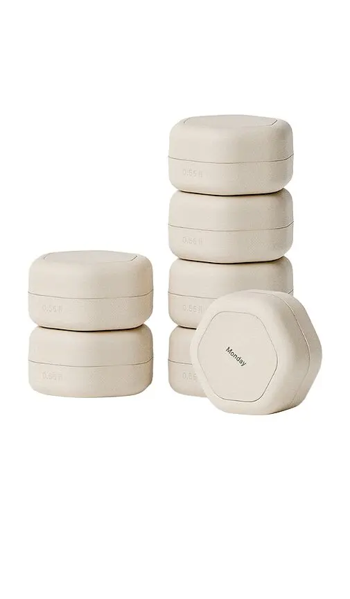 CADENCE Pill Case Set Small - Tan