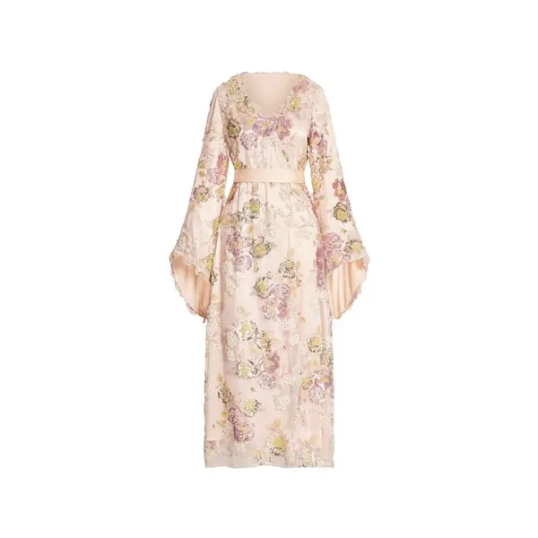 SCARLETT GASQUE Eternal Bloom Robe - White