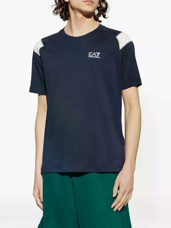 EA7 Logo-print T-shirt