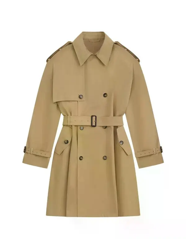 Gosha Rubchinskiy Double-breasted Belted Trench Coat
