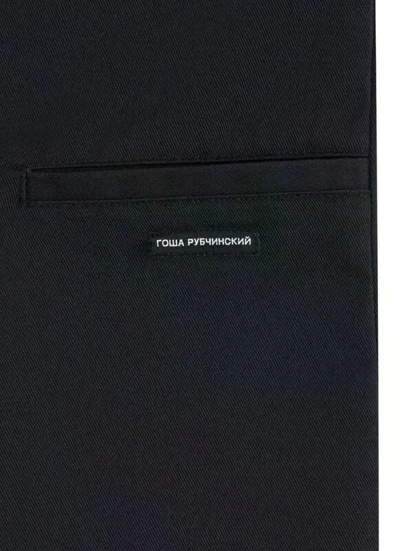 Gosha Rubchinskiy Logo-label Straight-leg Trousers
