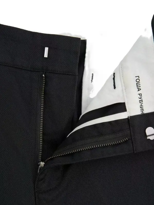 Gosha Rubchinskiy Logo-label Straight-leg Trousers