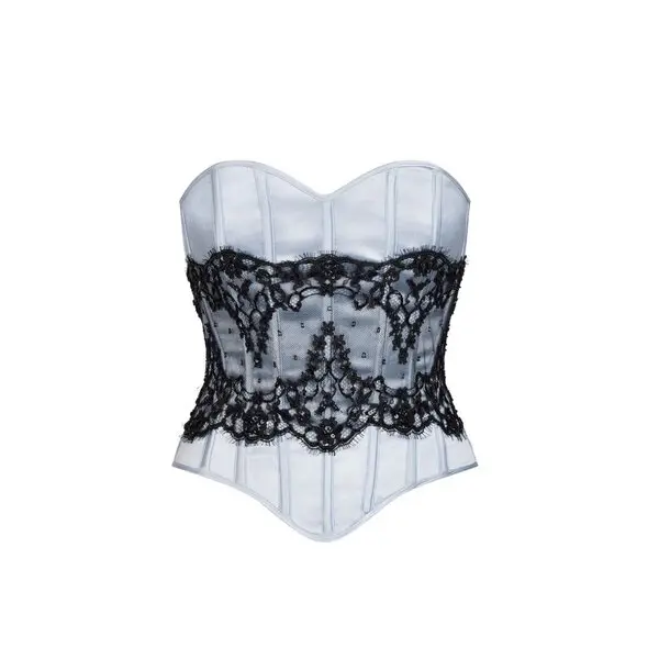 SCARLETT GASQUE Eclipse Corset - Blue