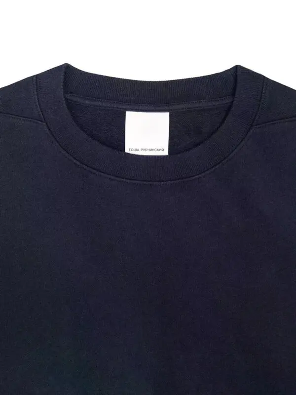 Gosha Rubchinskiy Logo-print Cotton Sweater
