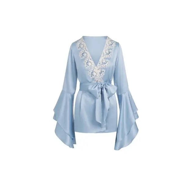 SCARLETT GASQUE Darling Robe - Blue