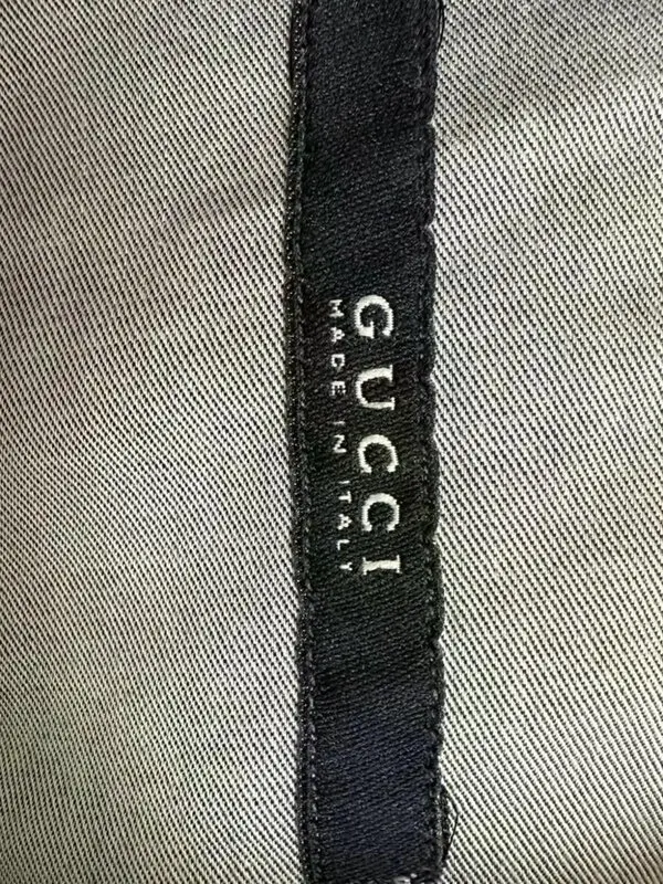 Gucci Long-sleeve Button-up Shirt - Grey