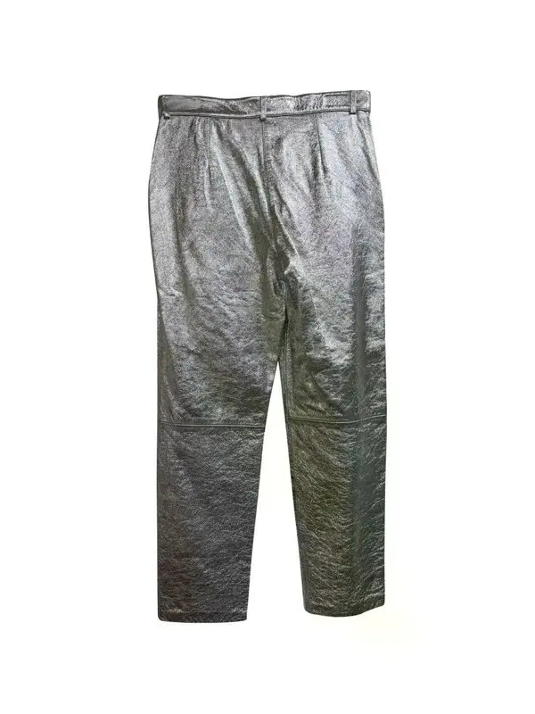 Etro Metallic Tailored Trousers - Silver